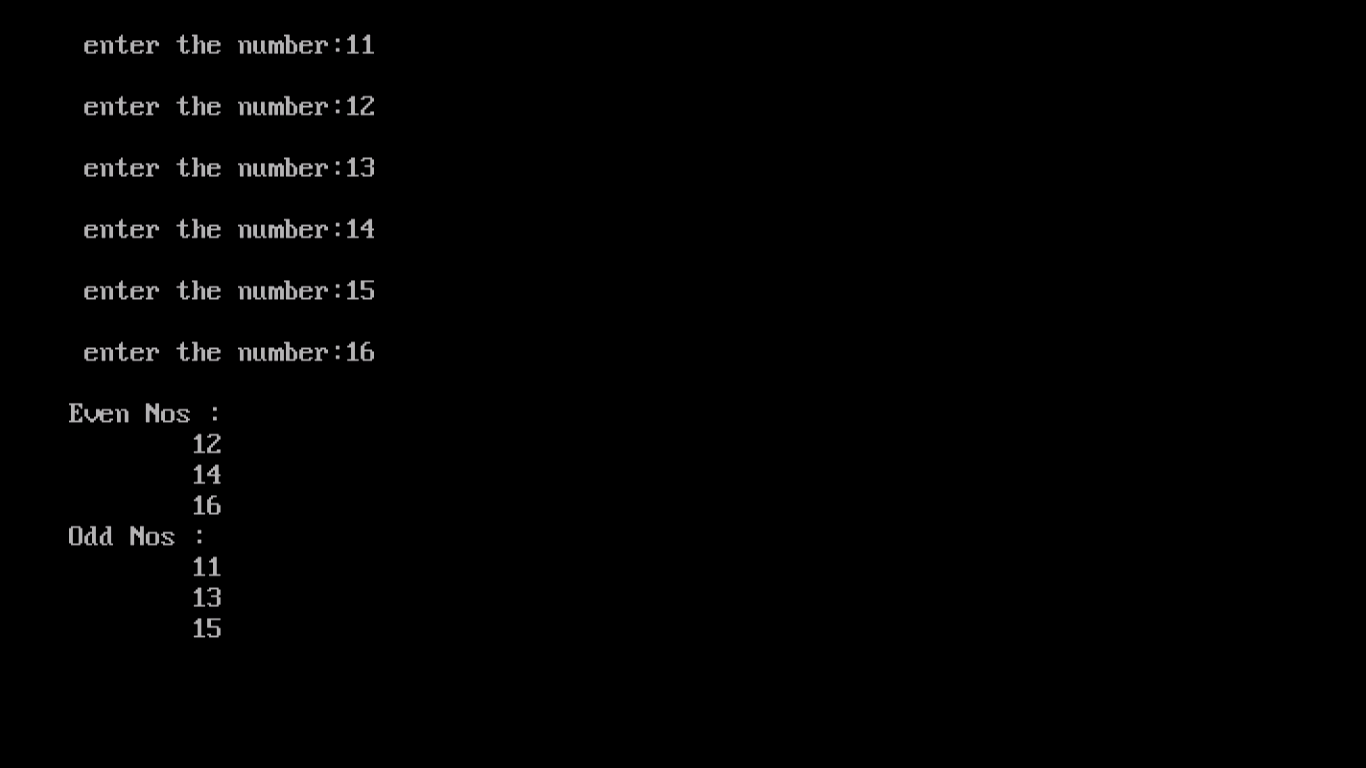 Odd and Even Numbers - OCJP