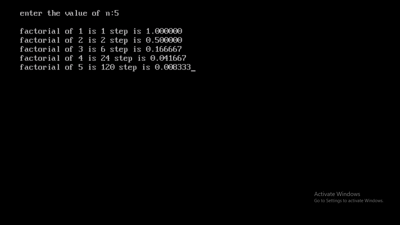 C Code Snippets 3 Factorial Calculation Iterative